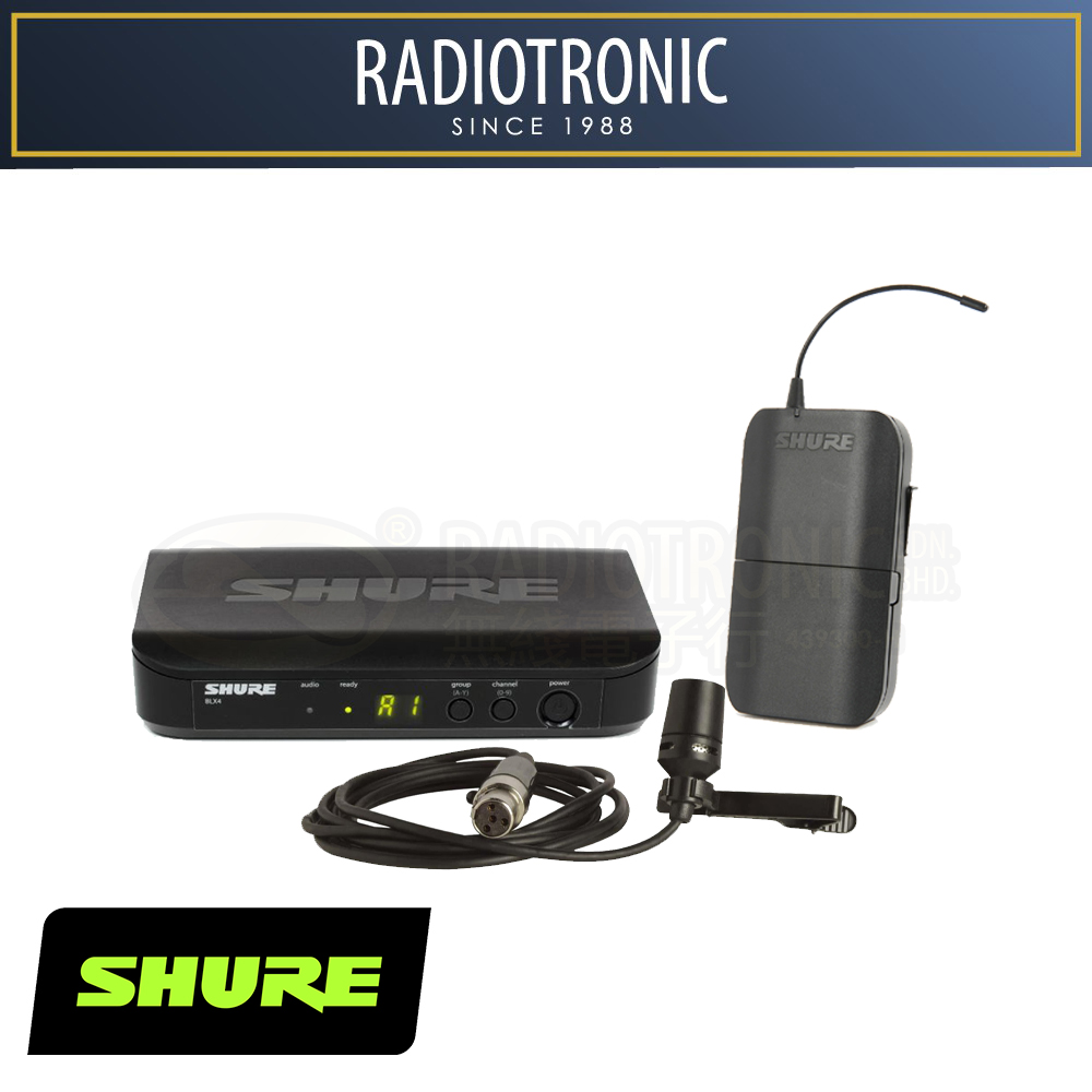 Shure BLX14/CVL – Wireless Microphone System with Bodypack and CVL ...