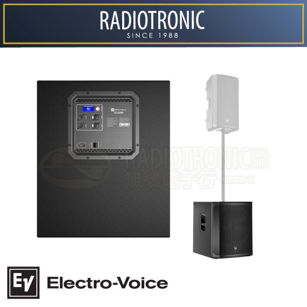 Electro-Voice EV ELX200-18SP-AP 18″ Powered Loudspeaker – Radiotronic